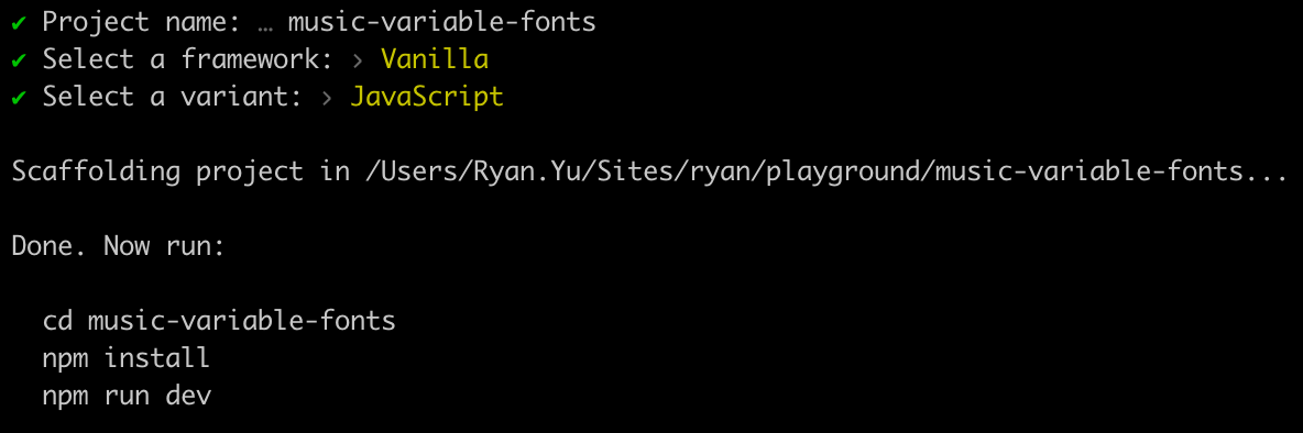 Variable Fonts Animation with Music Frequency - Frontendly.io