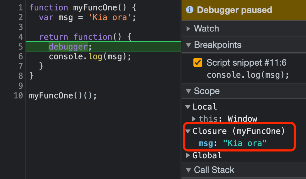 Closures in JavaScript - Frontendly.io